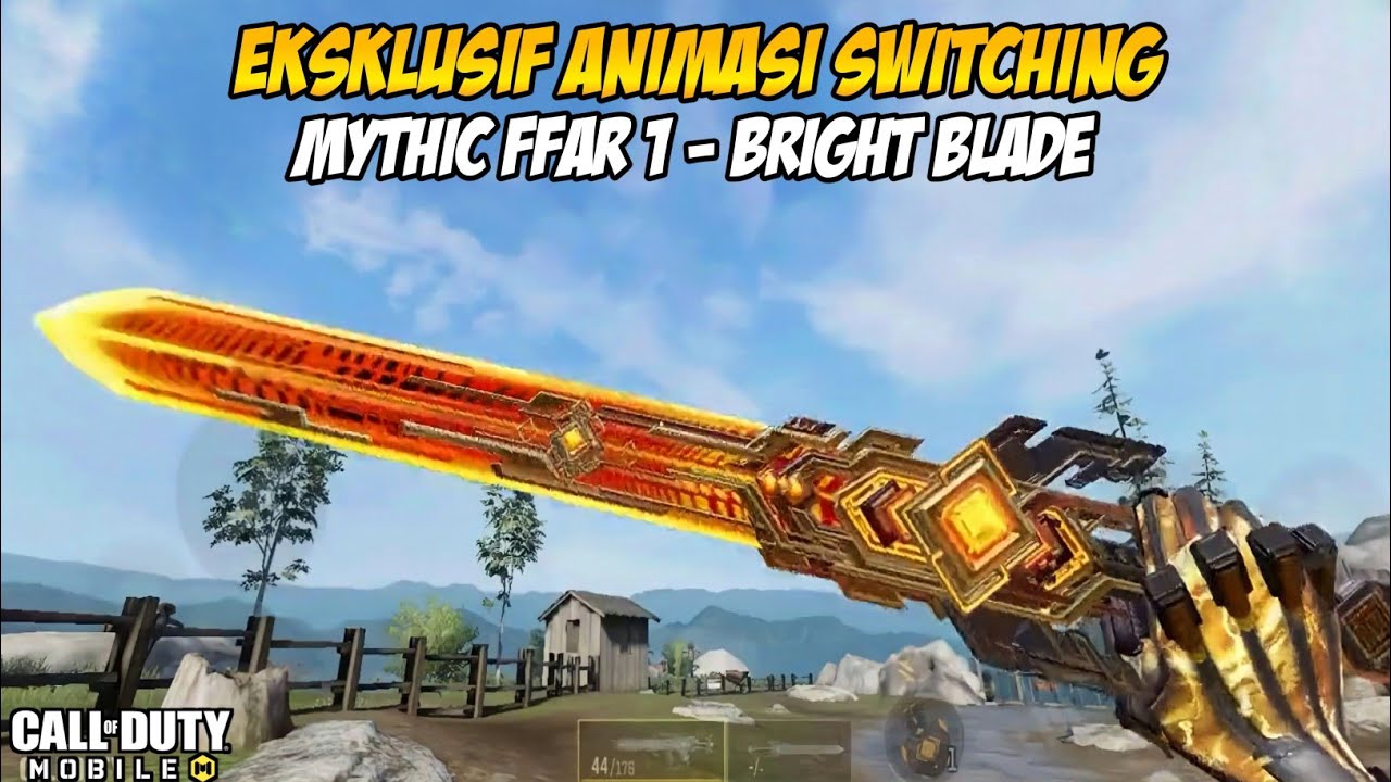 eksklusif Animasi switching/pertukaran senjata Mythic FFAR-1 dengan ...