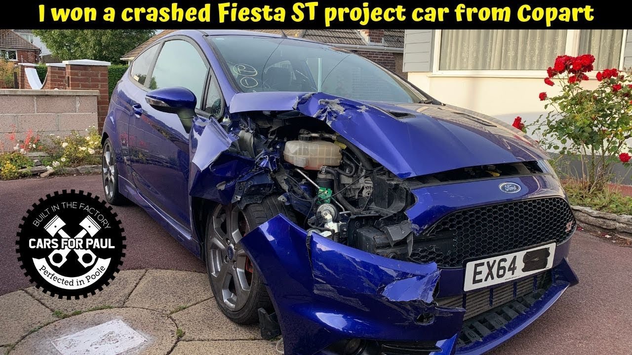 I bought a Crashed Fiesta ST from Copart UK - YouTube