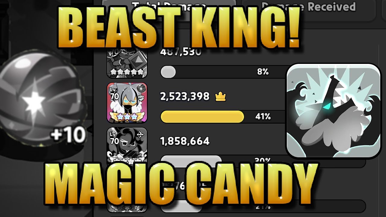 A Beast or A Bust? Werewolf Magic Candy Review. | Cookie Run Kingdom ...
