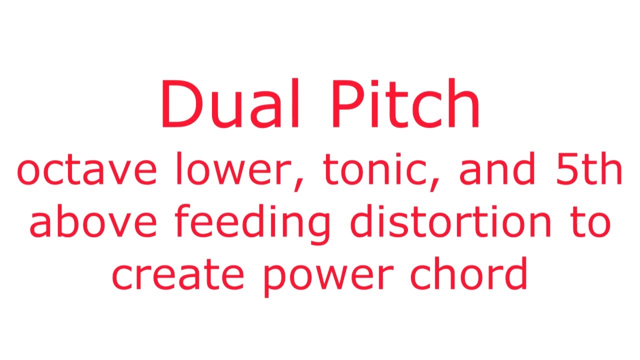 Line 6 Helix Pitch/Synth Effects Demo - YouTube