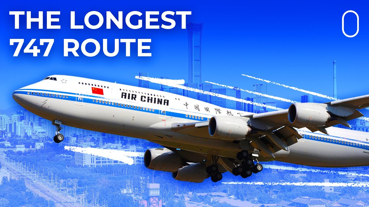 The Longest Non-Stop Boeing 747 Flight Is Now Over 17 Hours - YouTube