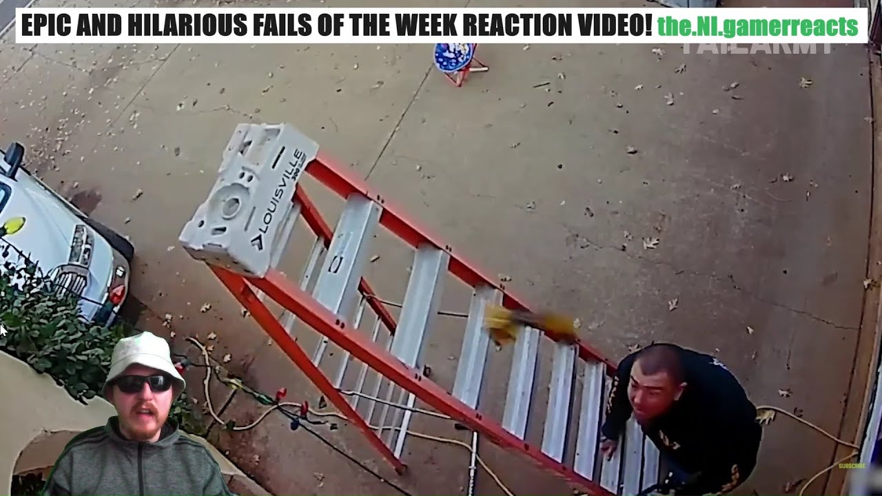 EPIC and HILARIOUS fails of the week reaction video! Ladders causing ...