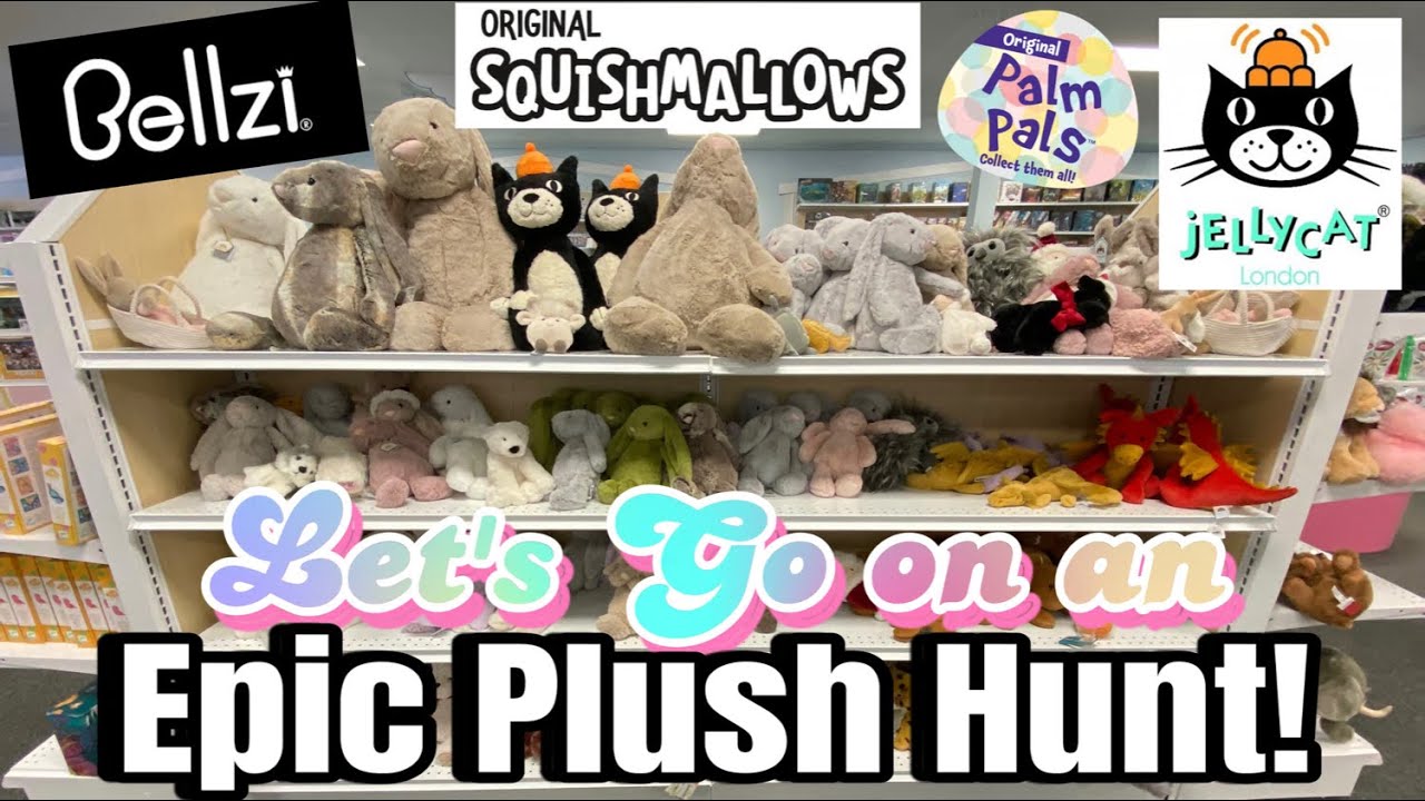 Jellycat, Squishmallow, Bellzi, Etc HUNT + HAUL • Plushie Stuffed ...