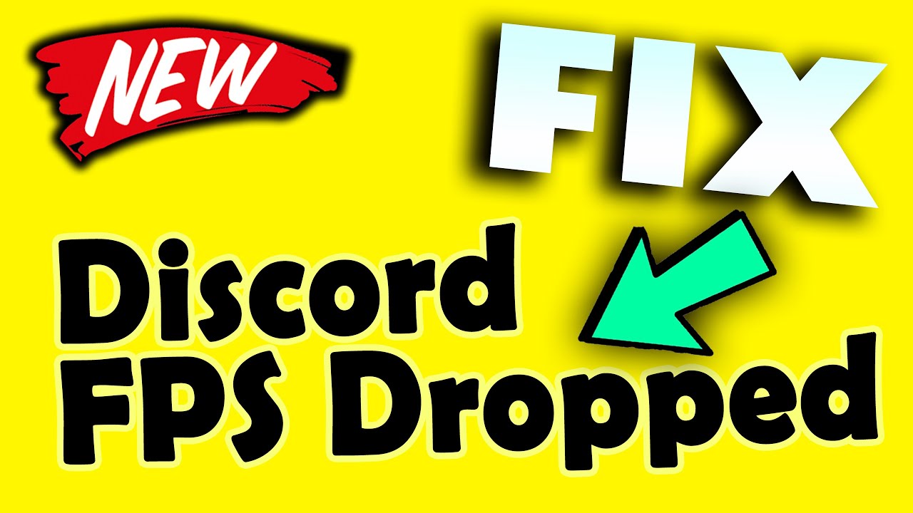 Discord FPS Drop Fix - Discord FPS Boost Settings [ All Games ] - YouTube