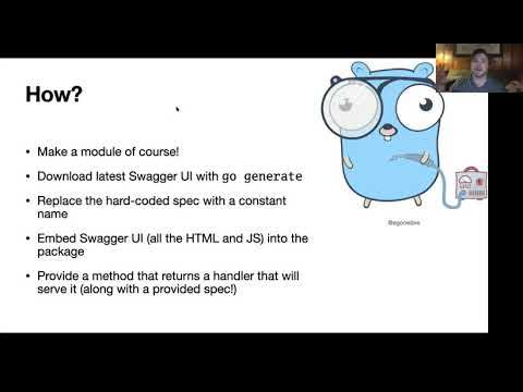 Advanced Embed With Go Generate - Baltimore Golang (3/2/2021) - YouTube