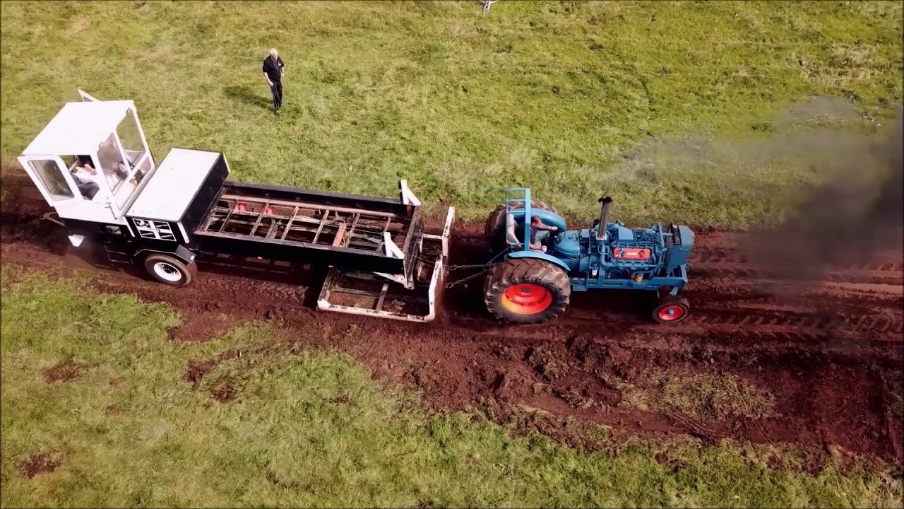 Cornish Tractor Pullers at Lanilvery Vintage rally - YouTube