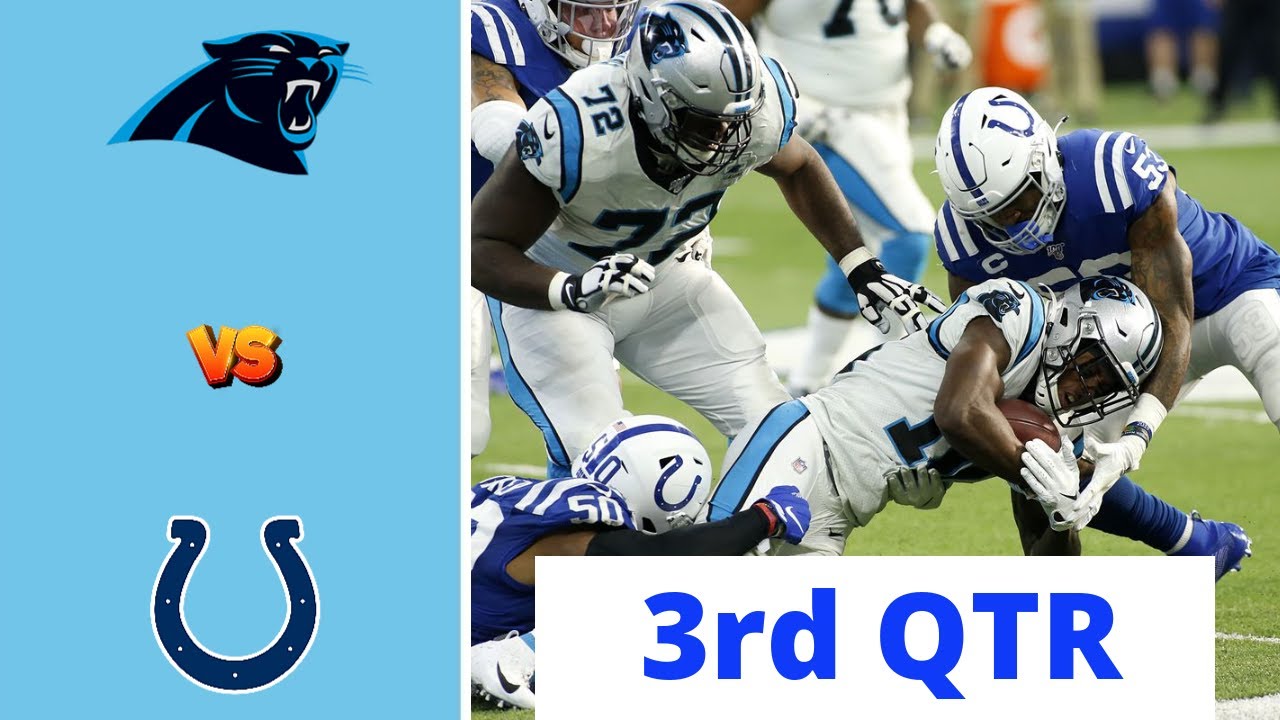 Carolina Panthers vs. Indianapolis Colts Full Highlights 3rd QTR | NFL ...