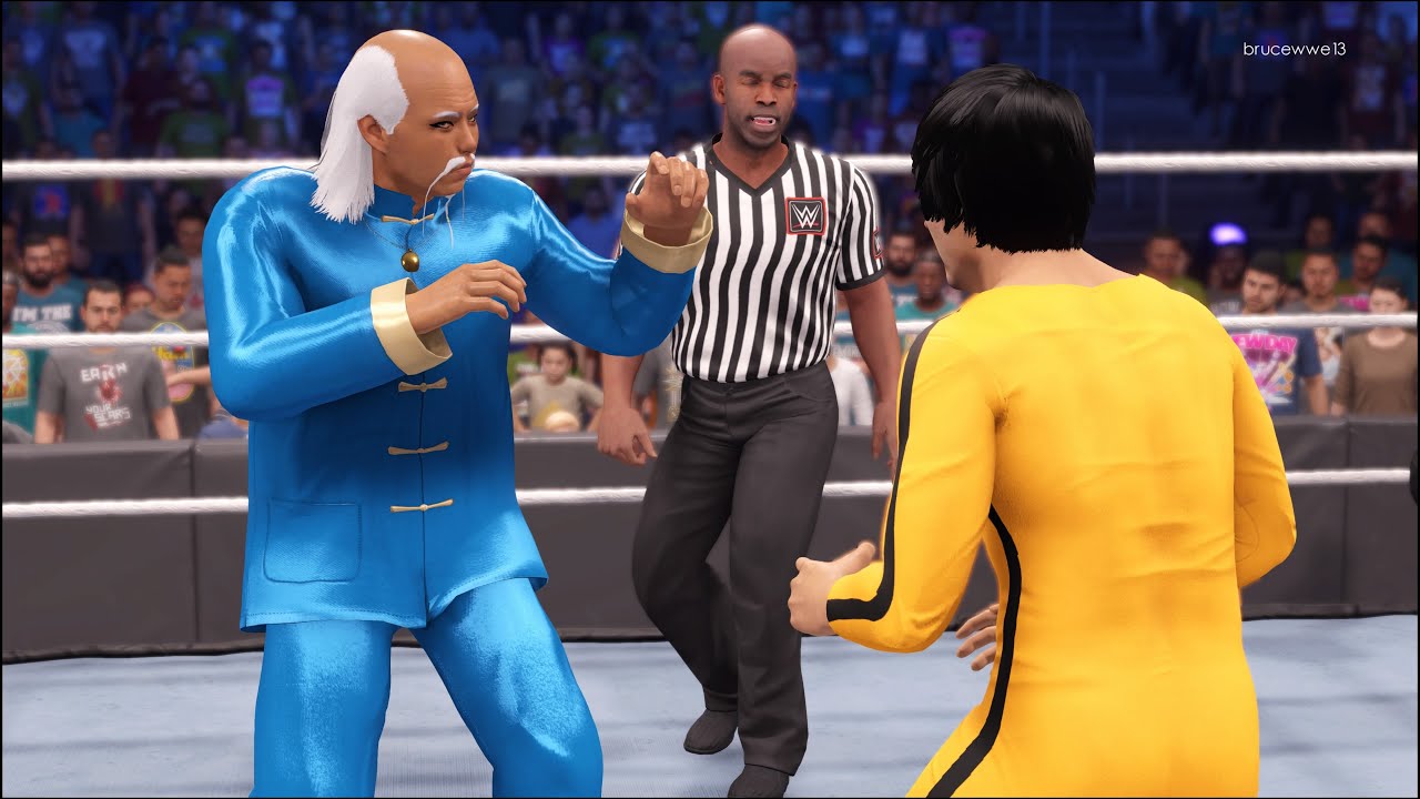 WWE 2K22 - Master Kwan vs. Bruce Lee - Dragon Fights 🔥🐲 - YouTube