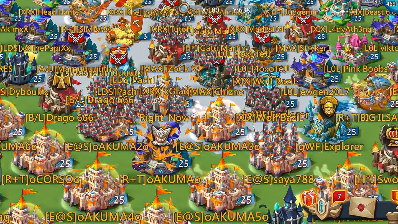 Lords Mobile - Wolf Family Rally Party, And More - YouTube