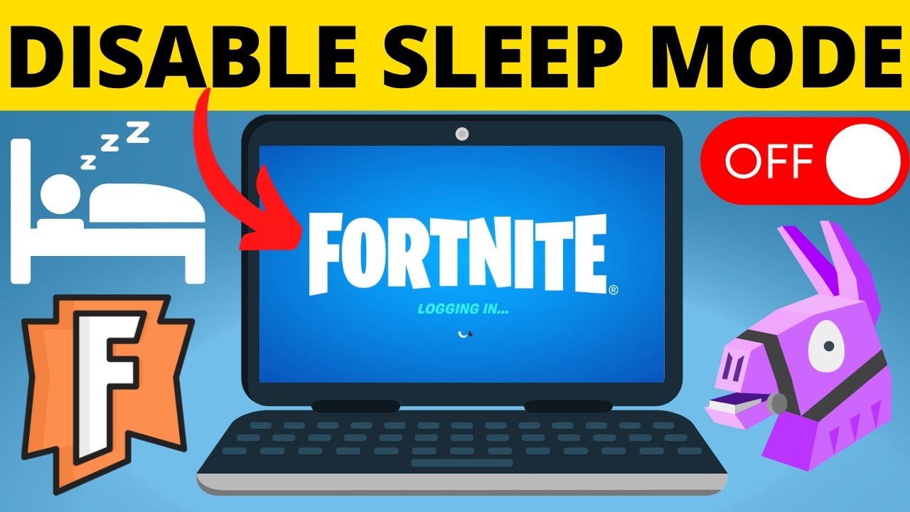 How to Turn Off Sleep Mode in Fortnite - Disable Fortnite Sleep Mode - YouTube