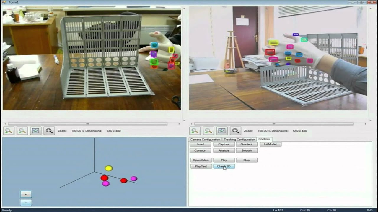 Hand Tracking 3d Opencv Youtube