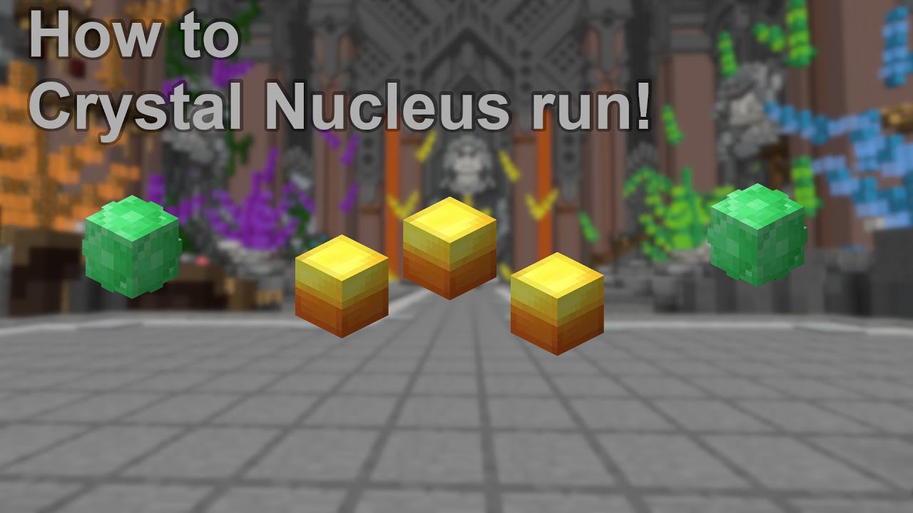 How to do a CRYSTAL NUCLEUS RUN! - YouTube