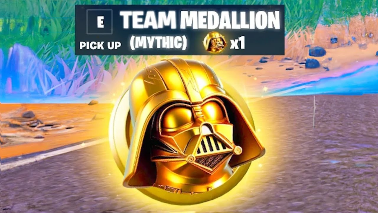 TEAMING With Darth Vader BOSS In Fortnite! - YouTube