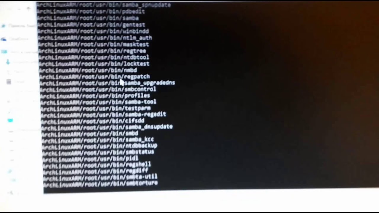 Arch Linux natively on Nexus 7 2013 - YouTube