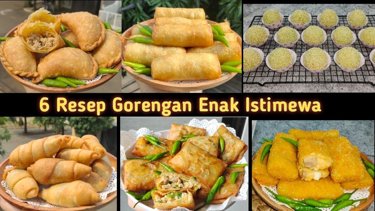 6 Resep Gorengan Enak Istimewa Untuk Ide Jualan - YouTube