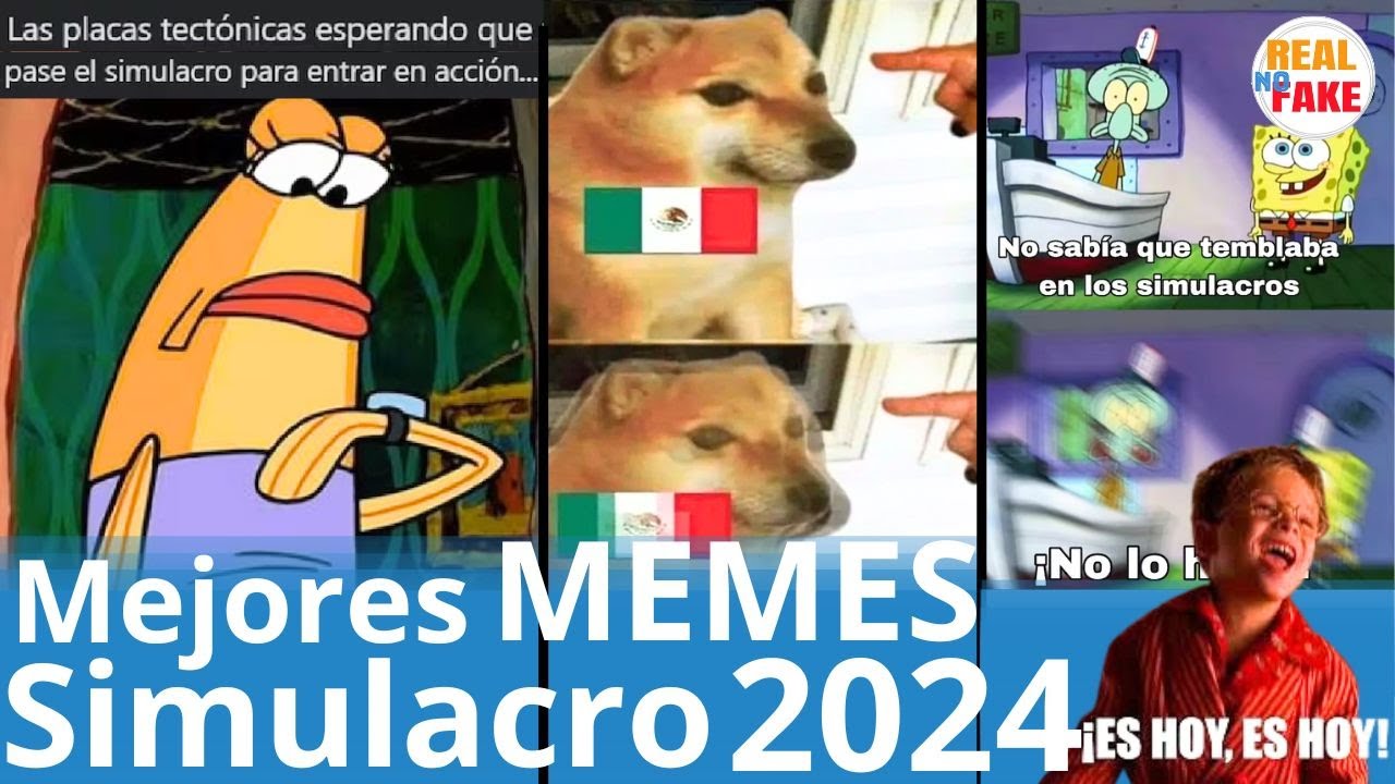 Los mejores MEMES del Simulacro del 19 de septiembre 2024 #mexico # ...