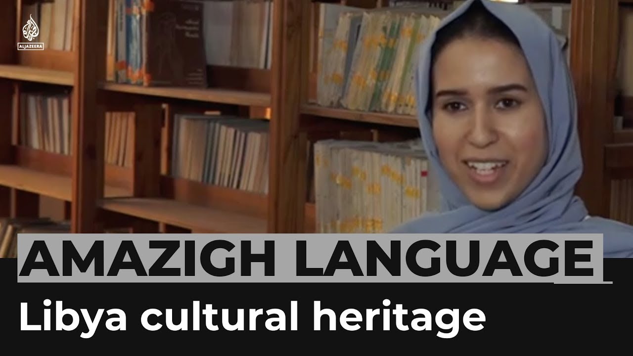 First class of students to graduate in Amazigh language in Libya - YouTube