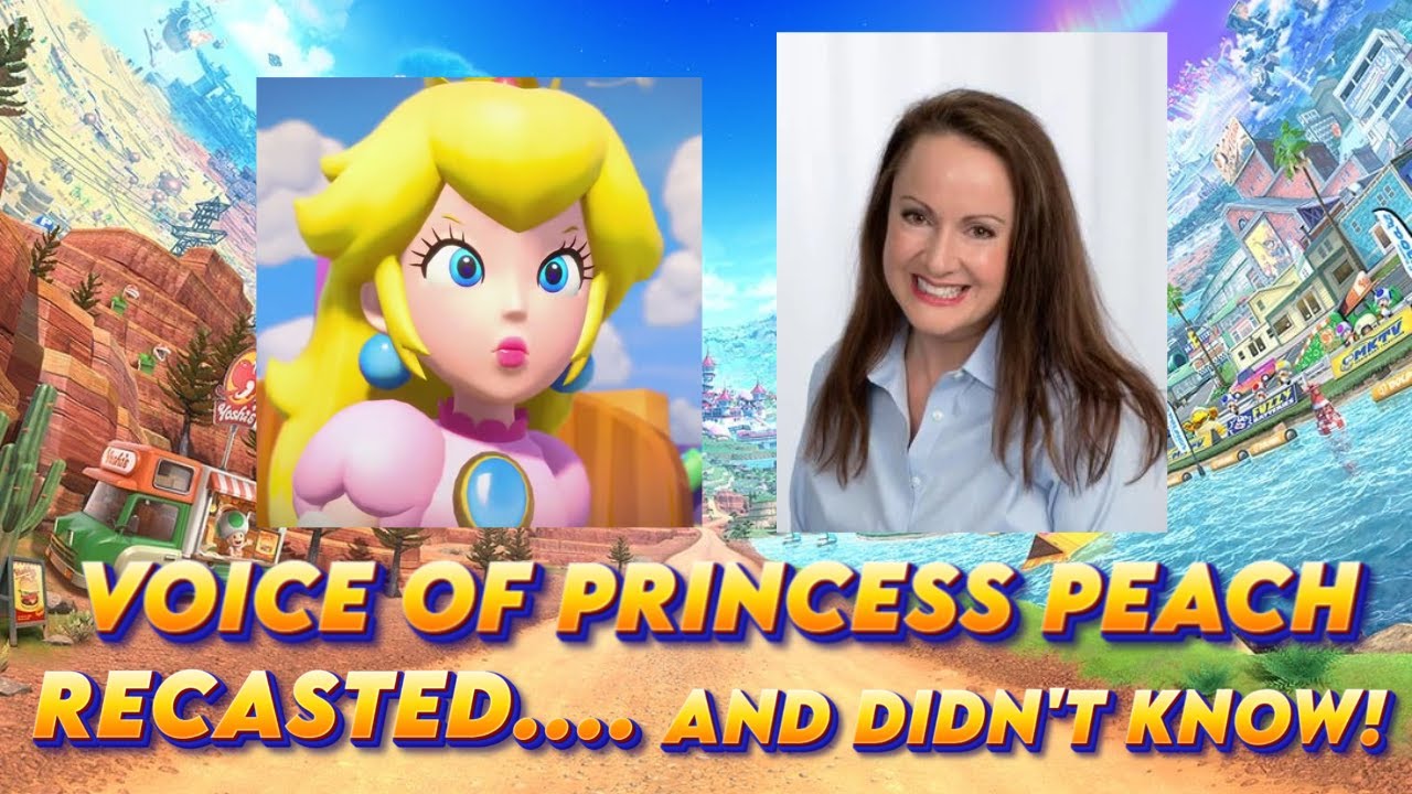 The Voice of Princess Peach (Toad, Toadette, Baby Peach) was RECASTED ...