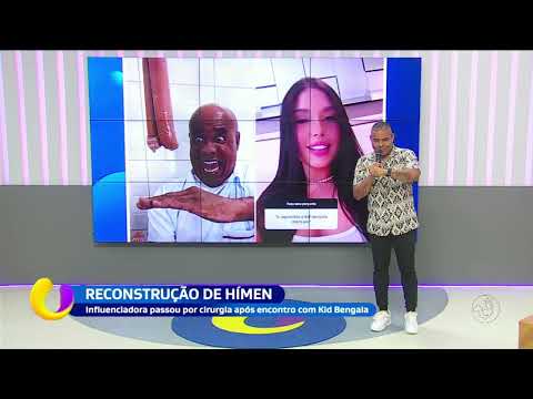 Reconstrução de Hímen: influenciadora passou por cirurgia após encontro com Kid Bengala