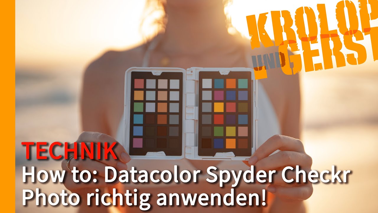 How to: Datacolor Spyder Checkr Photo richtig anwenden! 📷 Krolop&Gerst ...