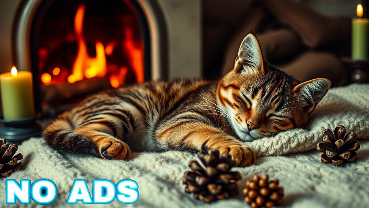 11 HOURS Soothing Music for Cat | Music to Help Your Cat Sleep ...