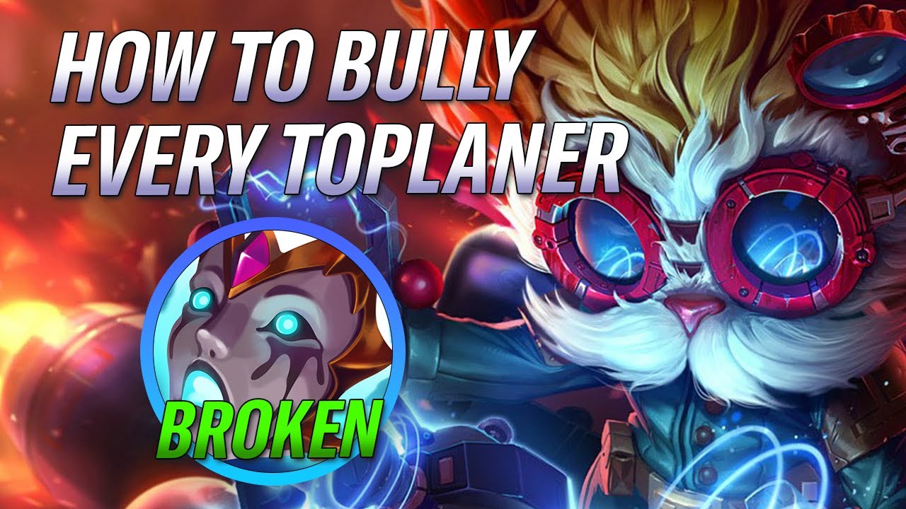 HOW TO BULLY EVERY TOP LANER! HEIMERDINGER WILD RIFT GAMEPLAY - YouTube