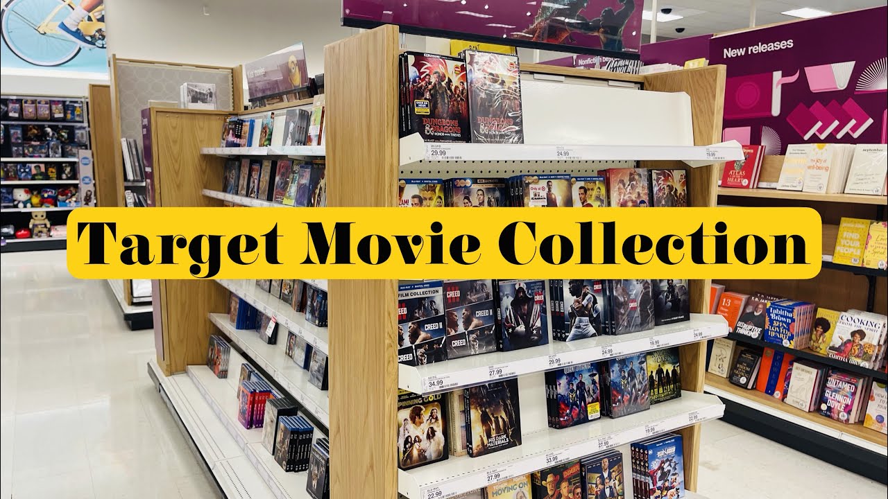 TARGET MOVIE COLLECTION DVD HUNT 4K - YouTube