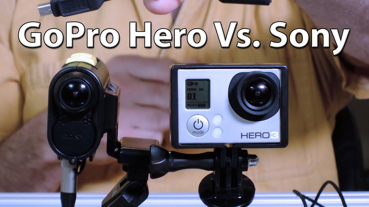 Audio Inputs- GoPro Hero3 Vs. Sony HRD-AS10: The CameraPro - YouTube