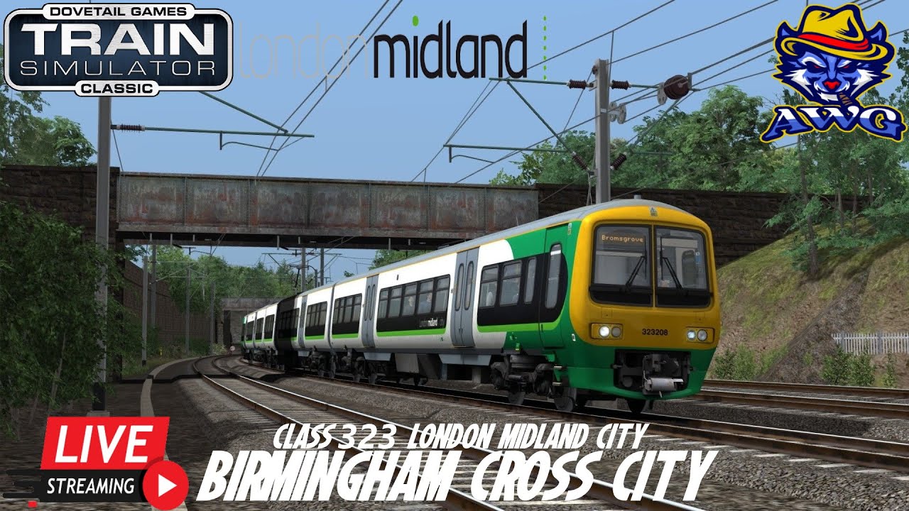 Train Simulator LIVE|Birmingham Cross City With Class 323 London ...
