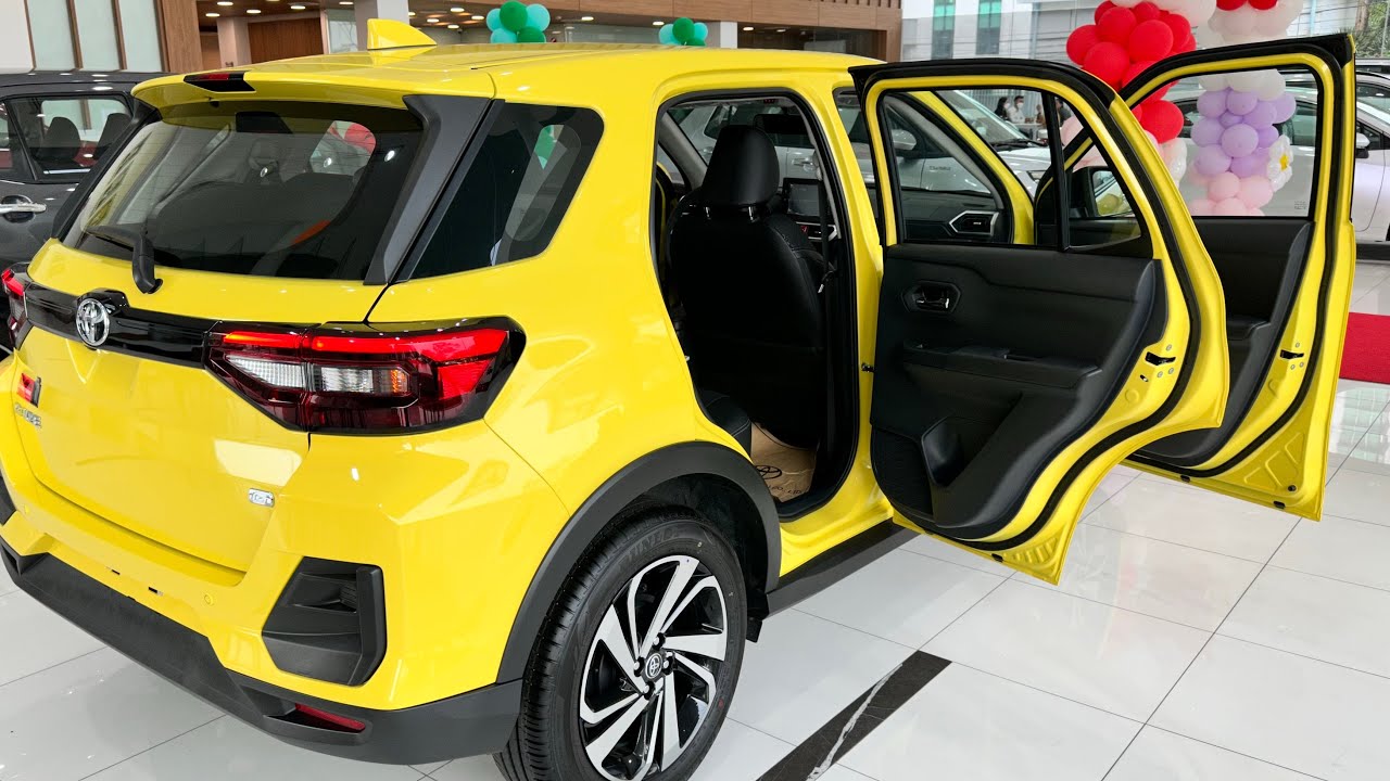 2023 Toyota Raize Yellow Color | Exterior and Interior Details - YouTube