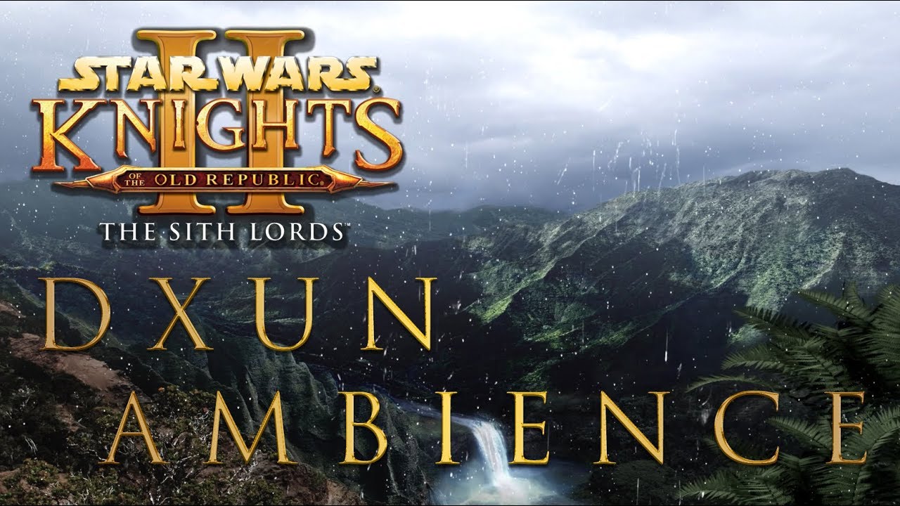 An Hour of Star Wars Ambience | Dxun Jungle | Knights of the Old ...