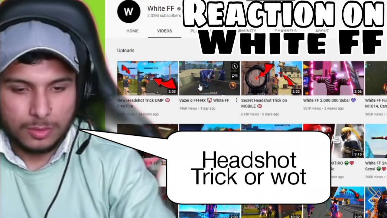 @NonstopGaming_ live reaction on@WhiteFF | Nonstop gaming react on ...