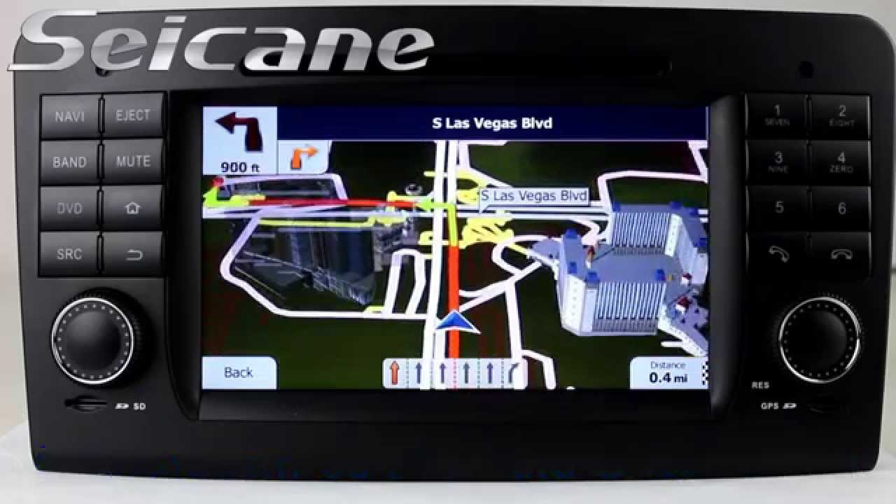 2005 2006-2012 Mercedes Benz W164 ML300 ML350 DVD player Sat Nav with ...