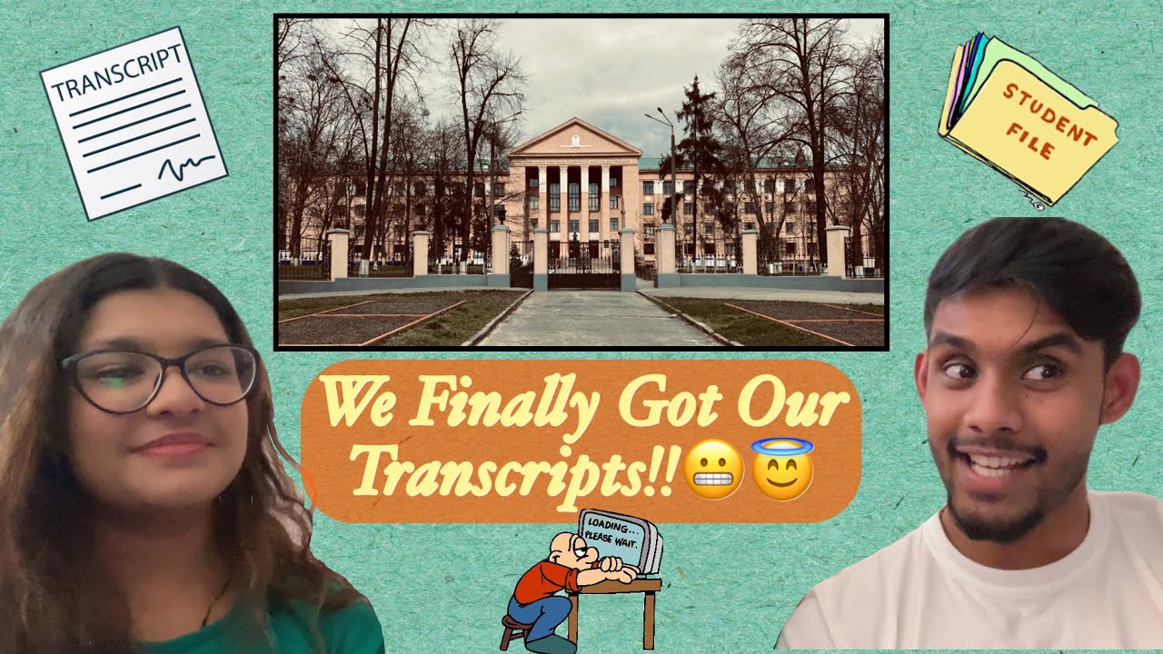 We Finally Got Our Transcripts…🥳🤩 - YouTube