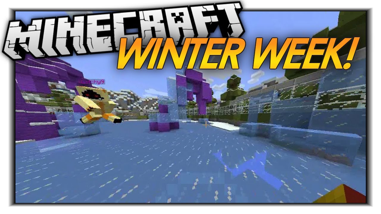 Minecraft: WINTER WEEK IS HERE! Updates + More - YouTube