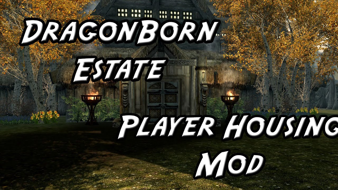 Skyrim Mods: Dragonborn Estate - YouTube