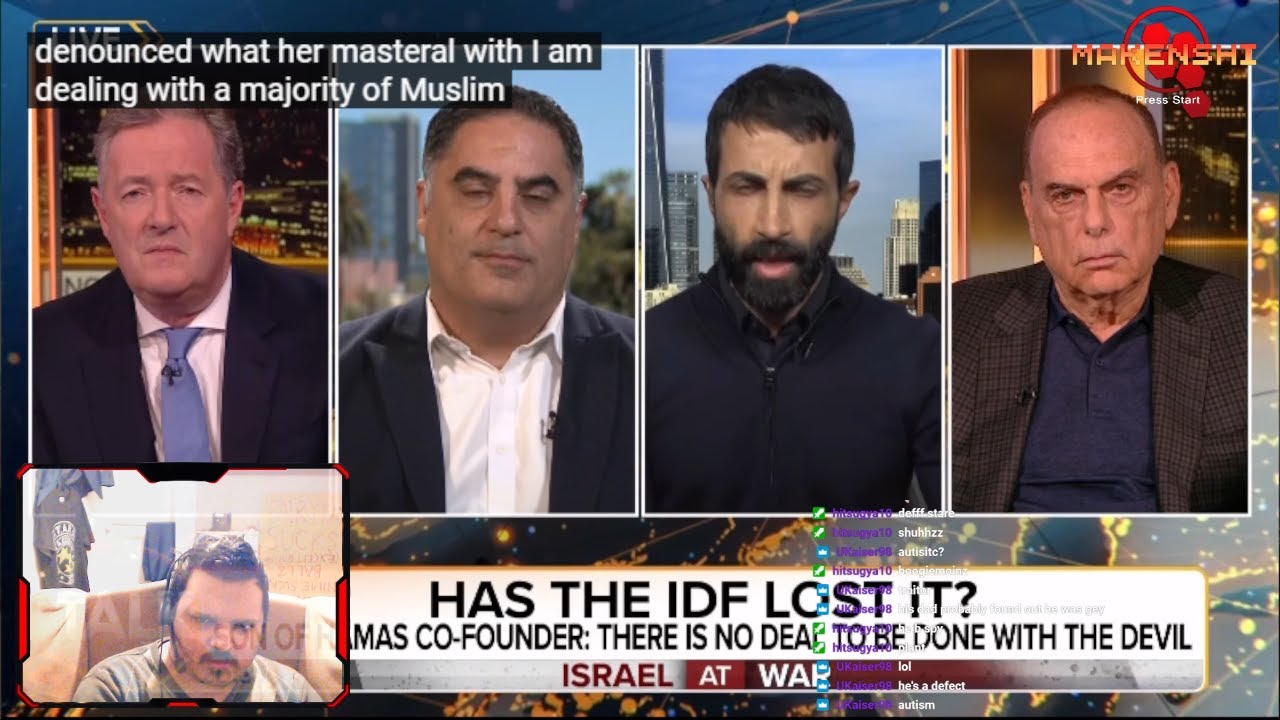 LIVE REACTION Piers Morgan, Cenk Uygur vs Mosab Hassan Yousef On Hamas ...