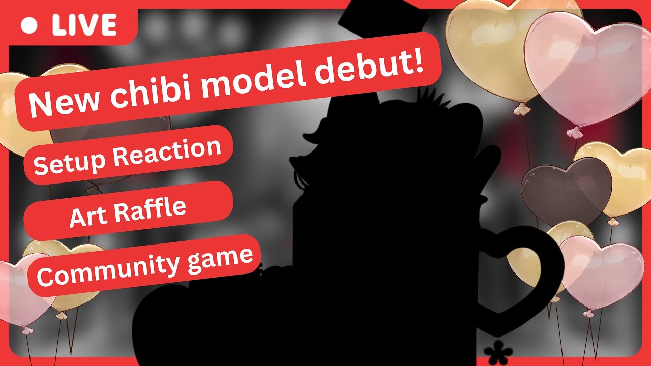 🔴[CHIBI DEBUT] 1° Anniversary 🦇🎊 #vtuber - YouTube