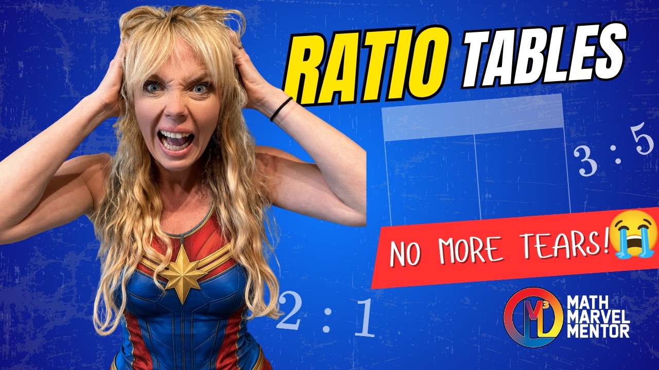 Equivalent Ratios and Ratio Tables | 6th Grade Math - YouTube