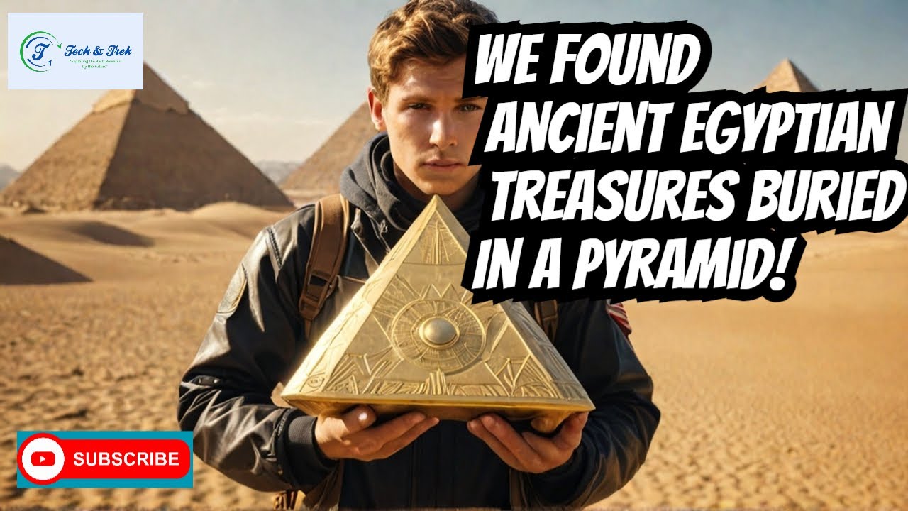 We Found Ancient Egyptian Treasures Buried In A Pyramid! - YouTube