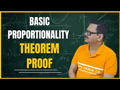 BPT|Basic Proportionality Theorem|Proof|Class 10|CBSE|ICSE - YouTube