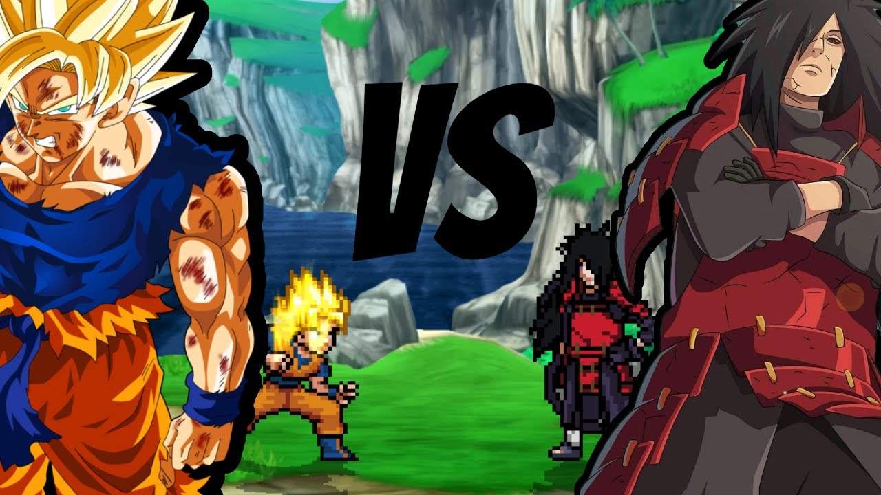 Goku Vs Madara - MUGEN - YouTube