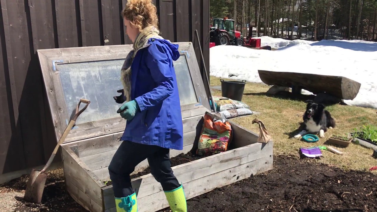Comment utiliser des couche froide comme potager? - YouTube