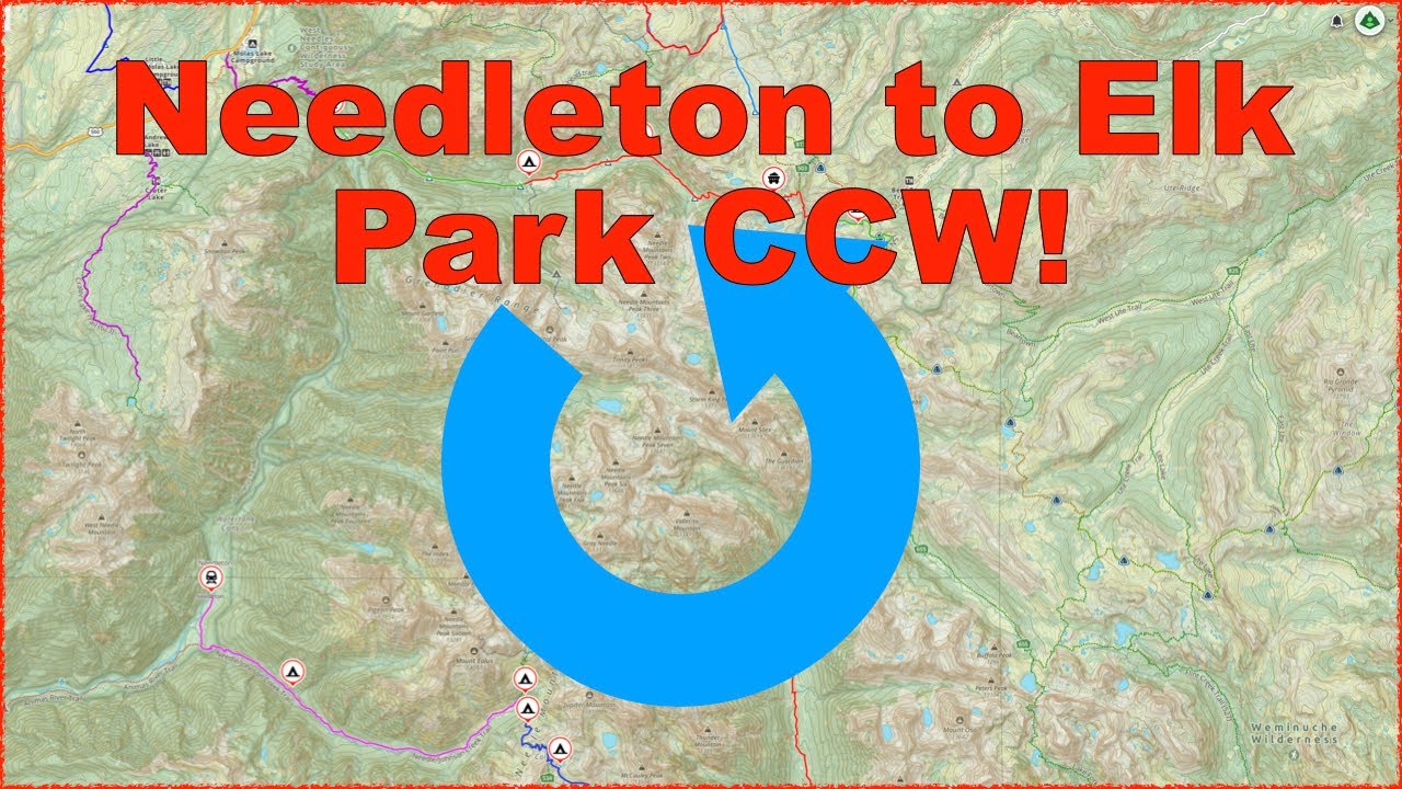 Backpack CCW from Needleton to Elk Park via Chicago Basin - YouTube
