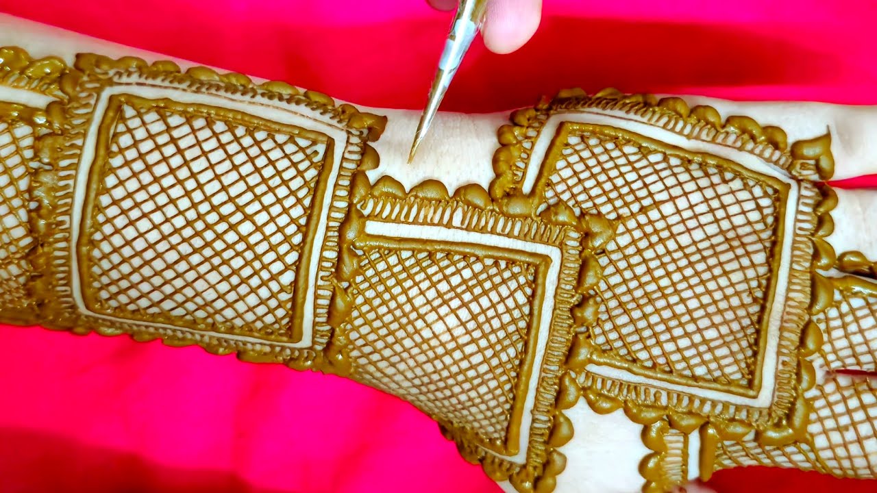 RAKHI SPECIAL SIMPLE MEHENDI DESIGNS || VERY EASY SHADED ARABIC HENNA MEHNDI DESIGNS FOR BACK ...