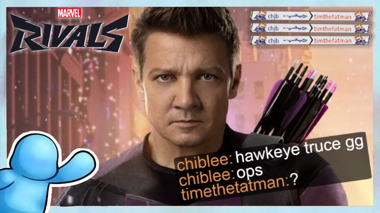 The Hawkeye Truce gg Incident | Marvel Rivals - YouTube