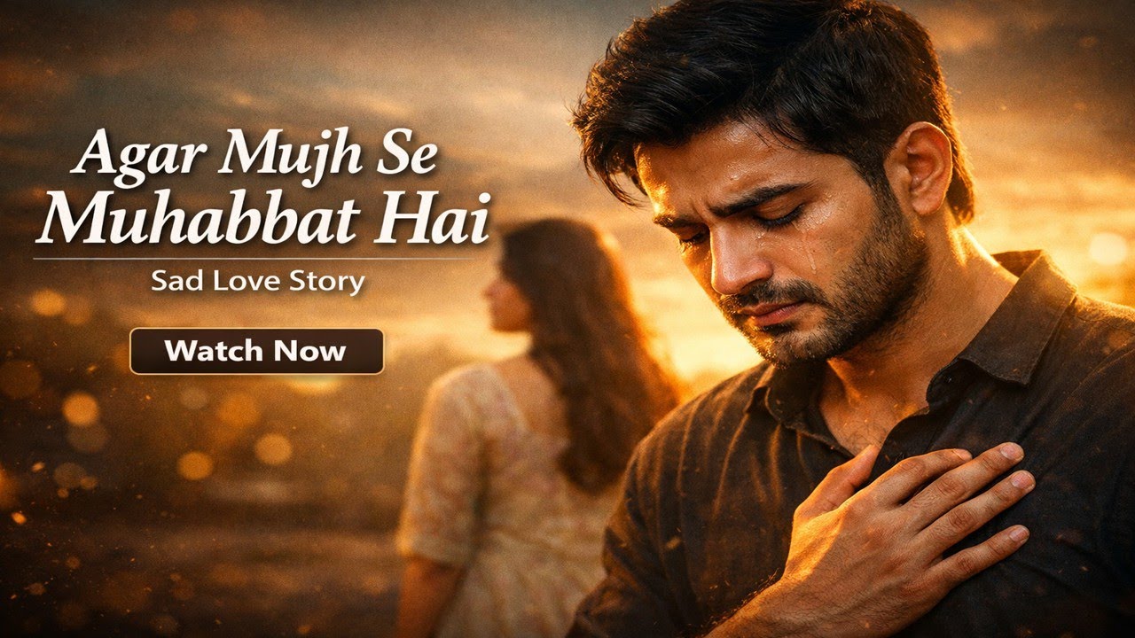 Agar Mujh Se Muhabbat Hai | Heart-Touching Sad Love Story - YouTube