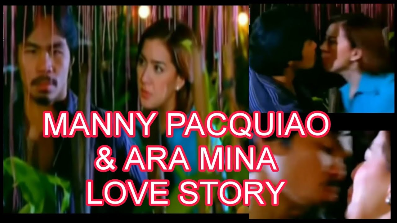 MANNY PACQUIAO AND ARA MINA LOVE STORY# kissing😅😁 - YouTube