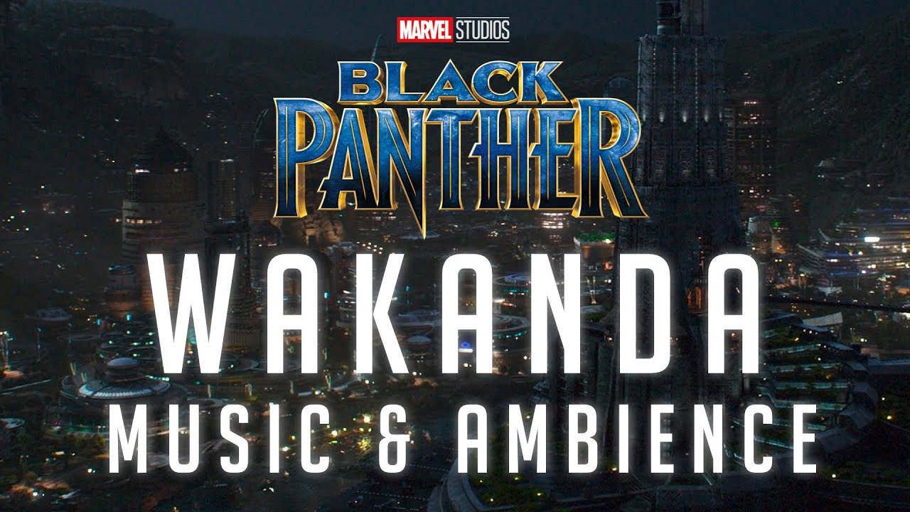 Black Panther Music & Ambience | Wakanda - The Golden City Nighttime ...