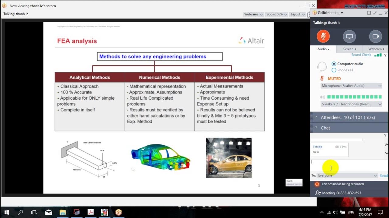[ Free Hyperworks Learning ] Video1 Giới Thiệu Tổng Quan Về FEA+ ...